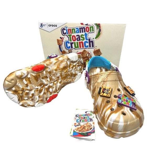 CROCS | Shoes | Crocs Cinnamon Toast Crunch M6w8 | Poshmark